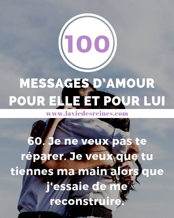 100 Messages d’amour pour elle et pour lui - La Vie Des Reines