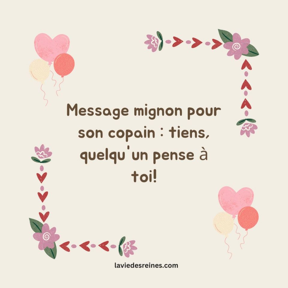 Message mignon : 70 Exemples pour vous inspirer à révéler vos ...