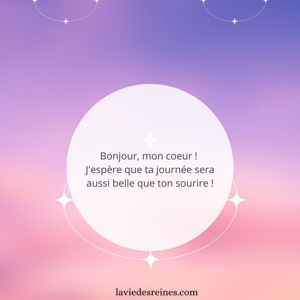 Message mignon du matin : 80 Façons d'embellir sa journée