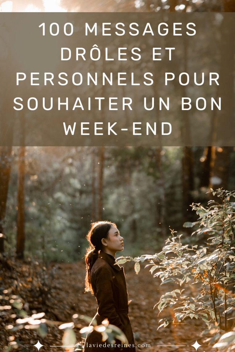 100 Messages drôles et personnels pour souhaiter un bon week-end