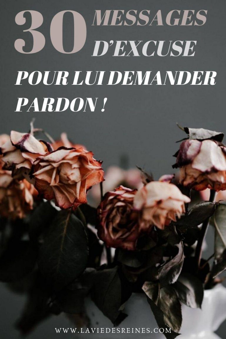 30 Messages d'excuse pour lui demander pardon