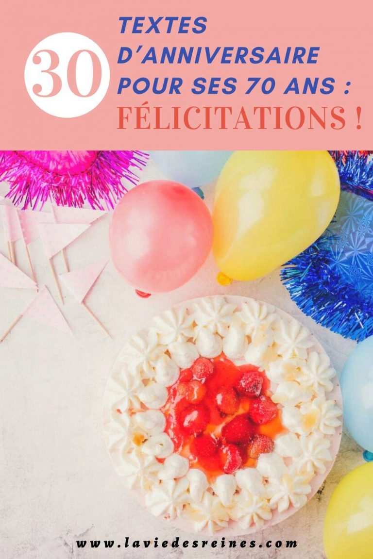 30 Textes d'anniversaire pour ses 70 ans : félicitations