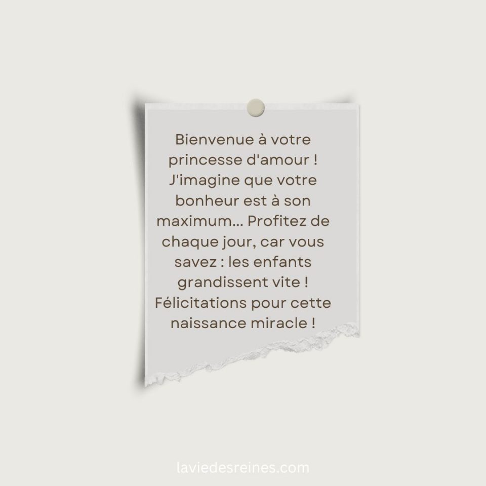 Félicitations pour la naissance d'un bébé : 64 Messages adorables