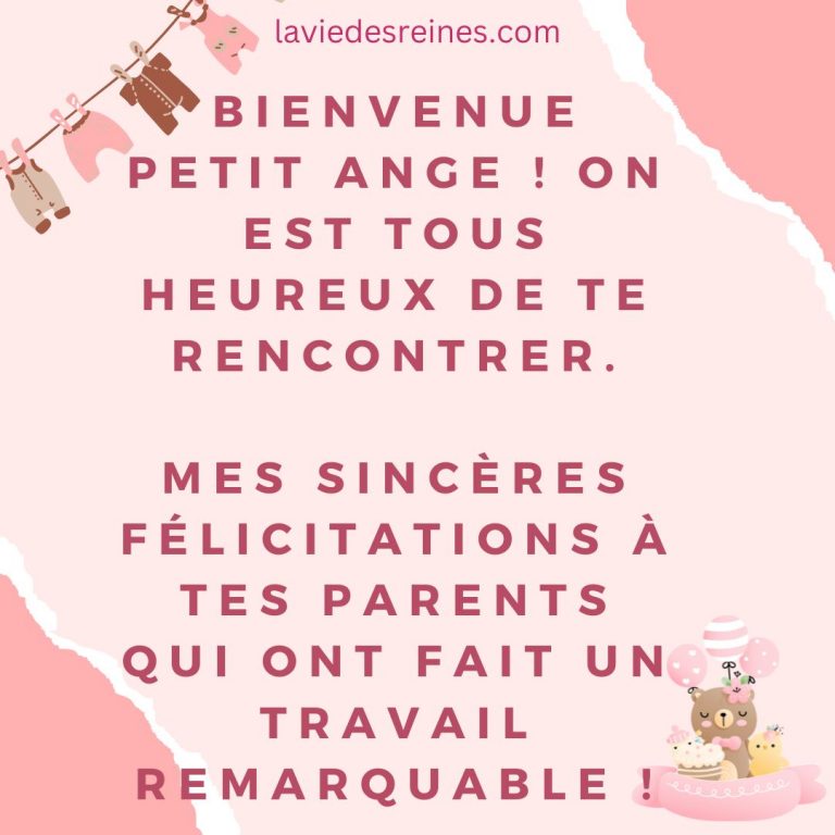 Félicitations pour la naissance d'un bébé : 64 Messages adorables
