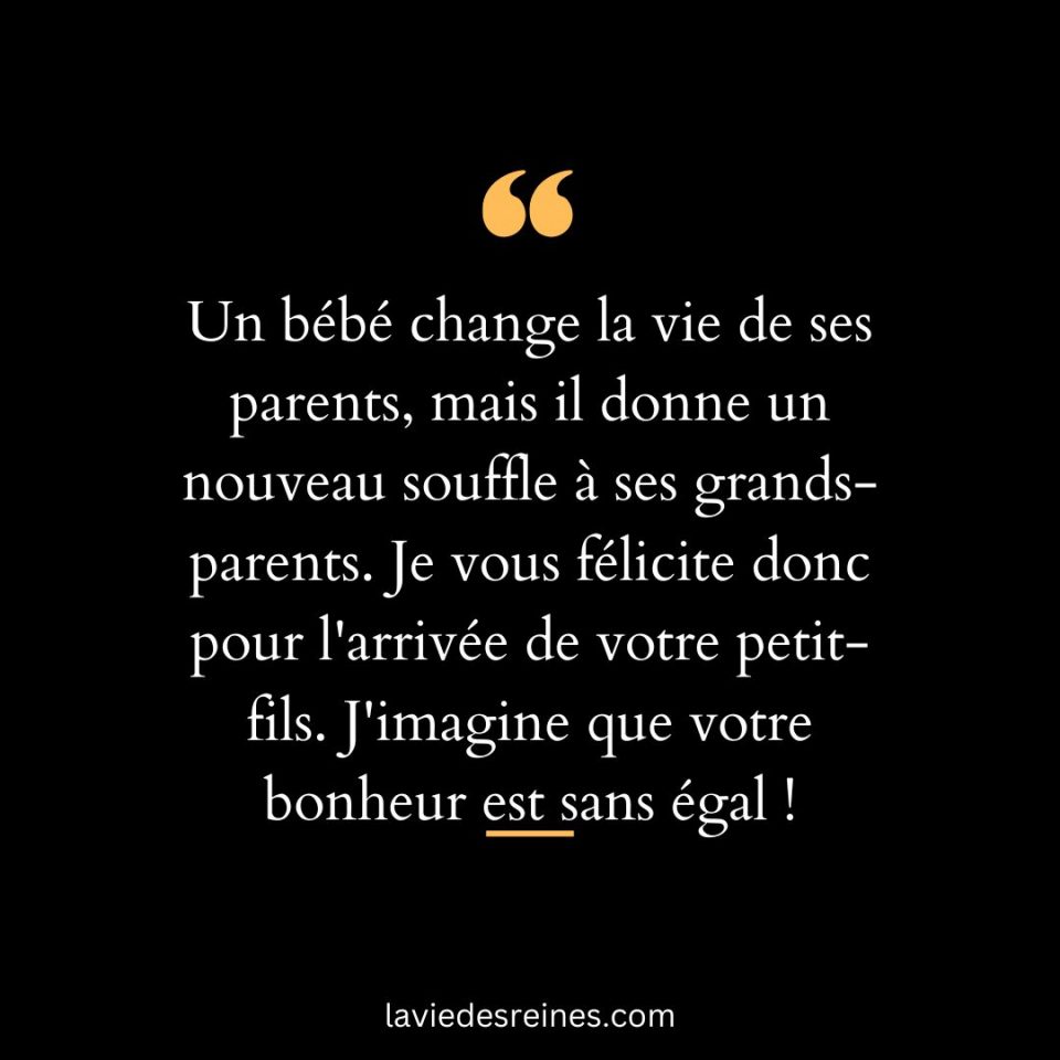 Félicitations pour la naissance d'un bébé : 64 Messages adorables