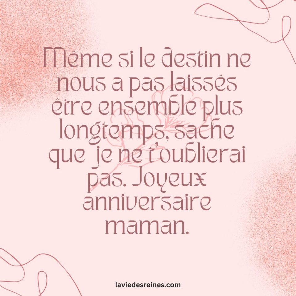 Joyeux anniversaire maman : 100 Beaux messages d'amour