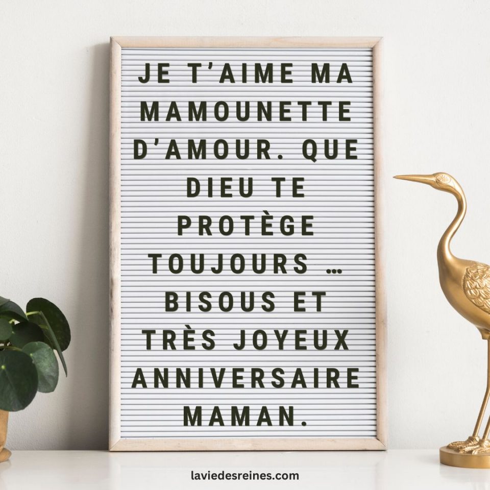 Joyeux anniversaire maman : 100 Beaux messages d'amour