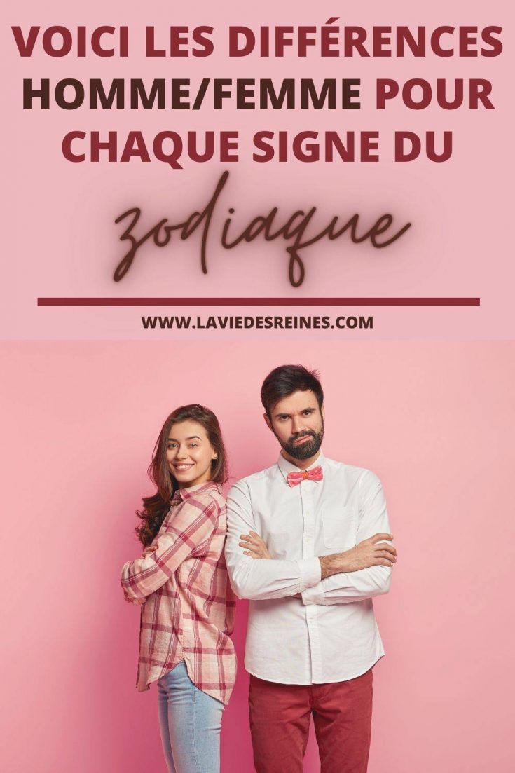 Voici les différences homme/femme pour chaque signe du zodiaque
