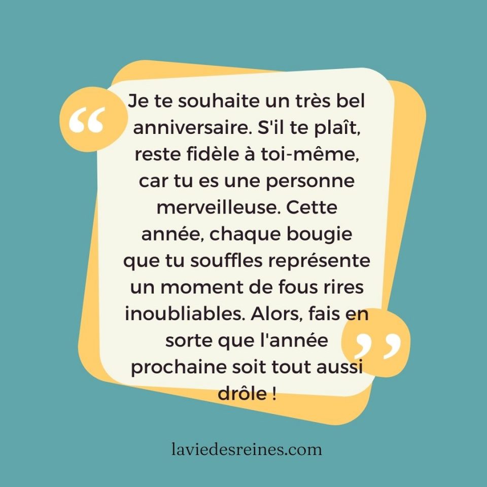 102 Textes touchants pour souhaiter un joyeux anniversaire