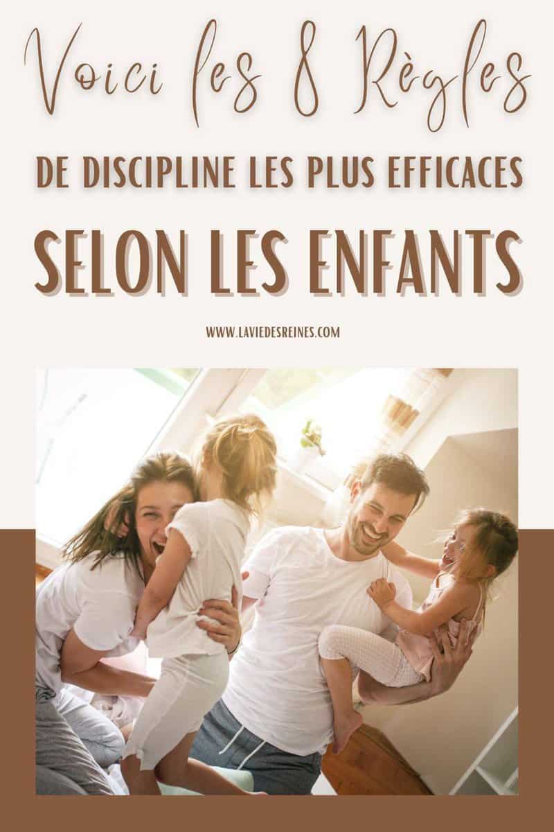 Voici les 8 Règles de discipline les plus efficaces selon les enfants