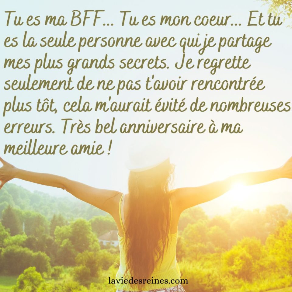 Anniversaire d'une amie : les 64 Meilleurs messages touchants