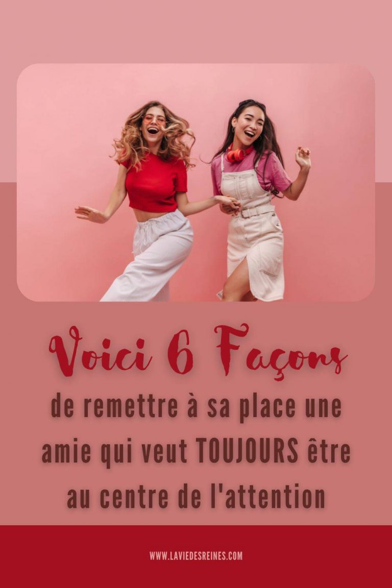 Voici 6 Façons de remettre à sa place une amie qui veut TOUJOURS être ... Voici 6 Façons de remettre à sa place une amie qui veut TOUJOURS être ...