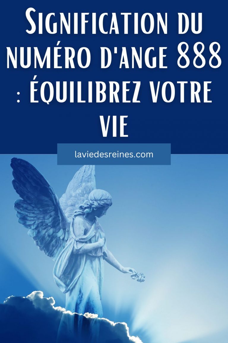 Signification du numéro d'ange 888 : équilibrez votre vie