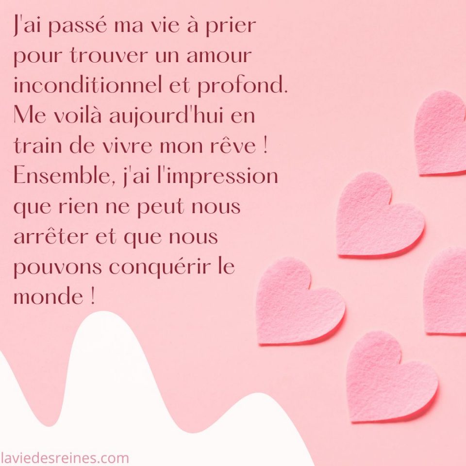 75 Messages d'amour profond touchants pour elle et pour lui