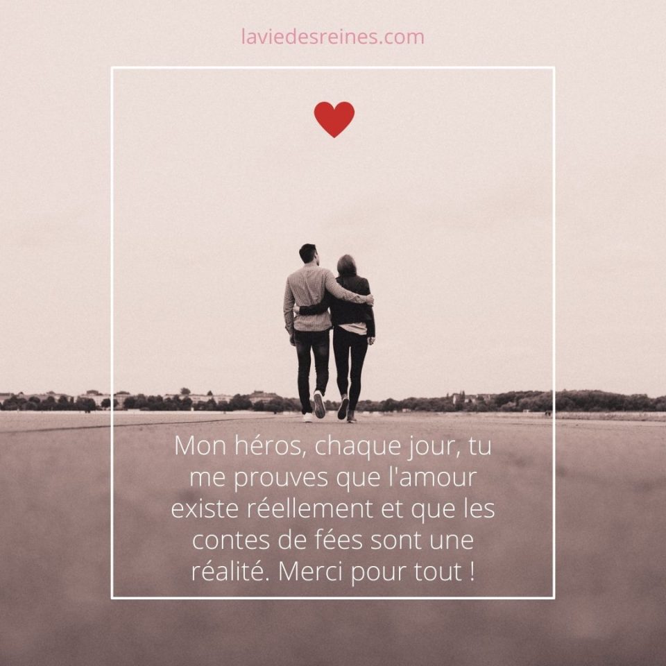 75 Messages d'amour profond touchants pour elle et pour lui