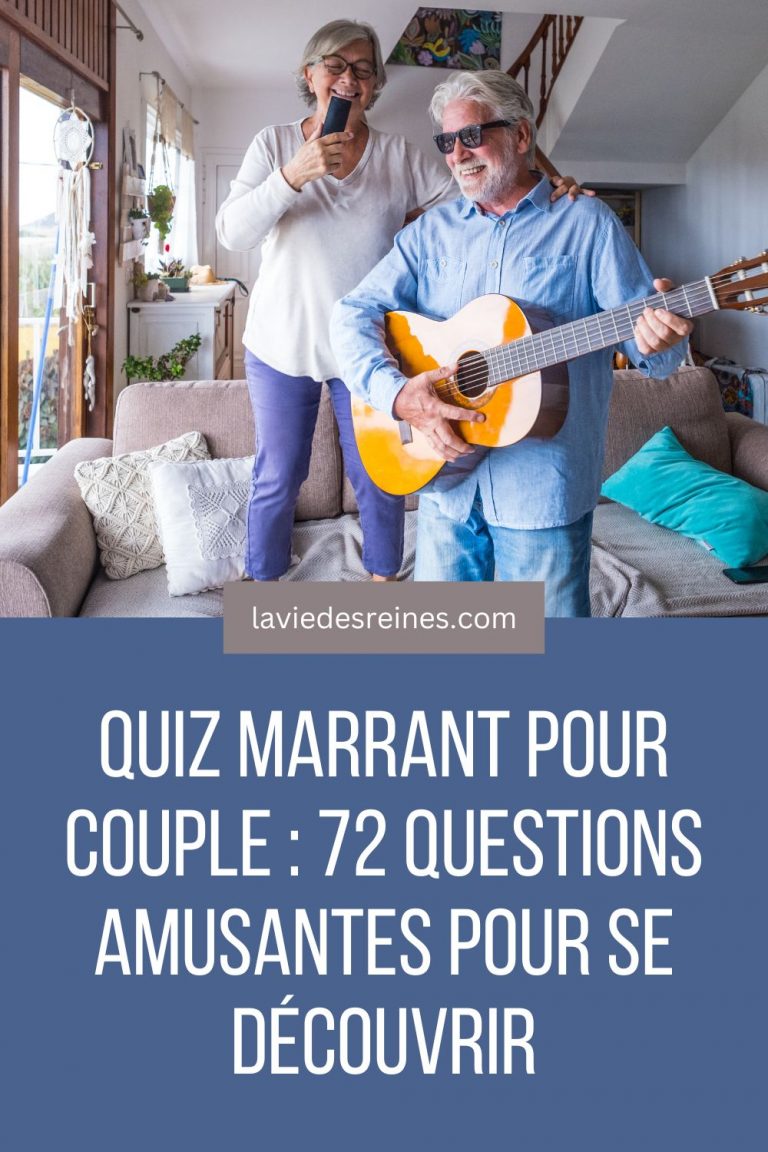 Quiz marrant pour couple : 72 Questions amusantes pour se découvrir