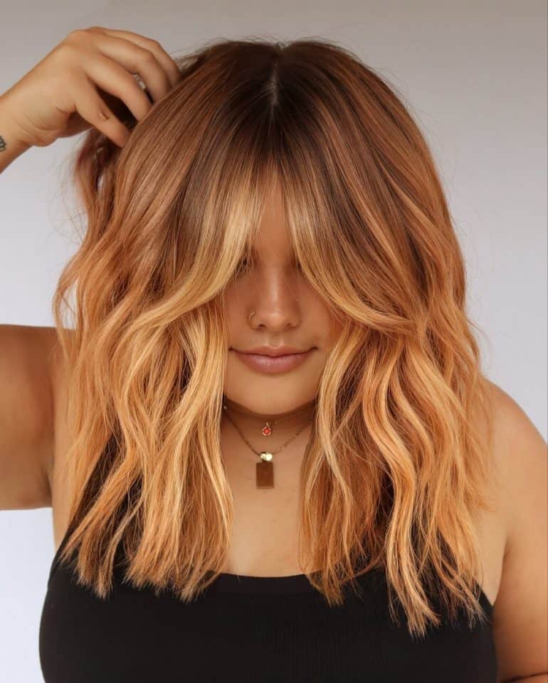 Cheveux couleur cuivre : 33 Photos inspirantes pour une coupe unique