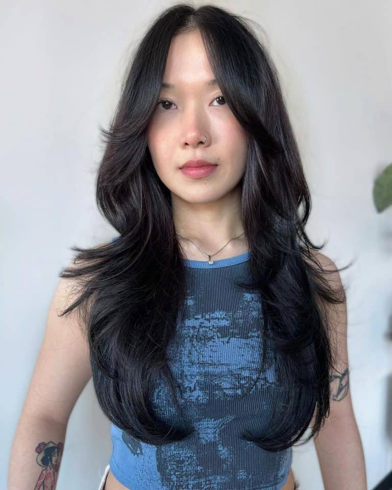 Middle part : la raie au milieu peut aussi être une coupe tendance (40+ Exemples)