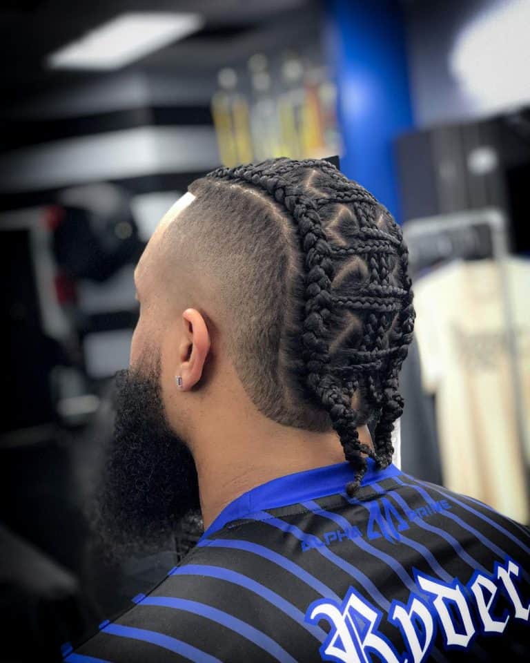 28 Idées de tresses pour les hommes confiants et tendance