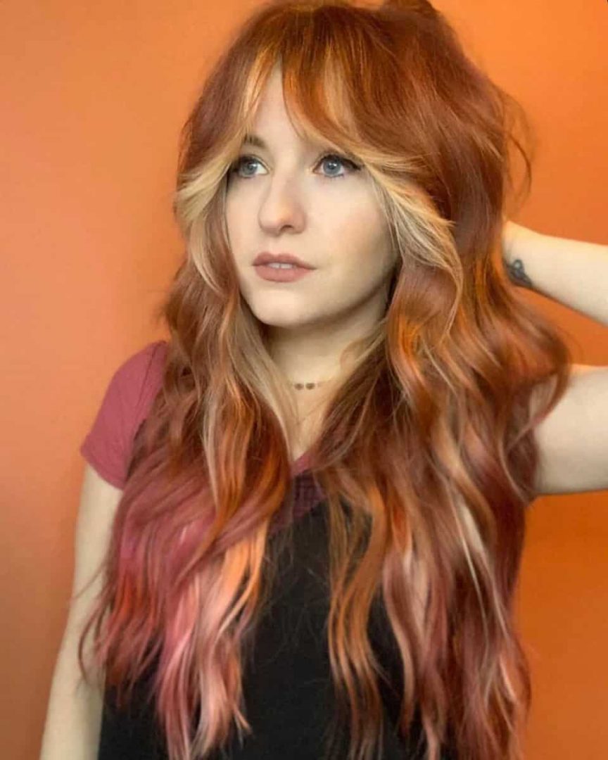 28 Idées originales pour des cheveux roux flamboyants