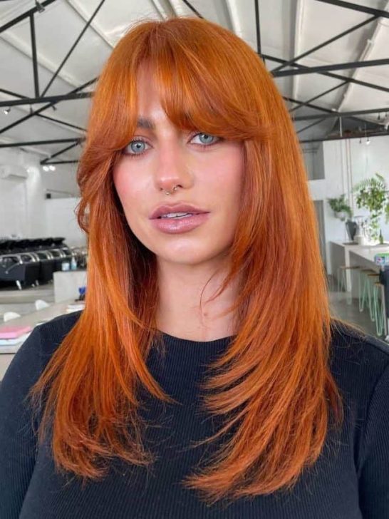 Cheveux couleur cuivre : 33 Photos inspirantes pour une coupe unique