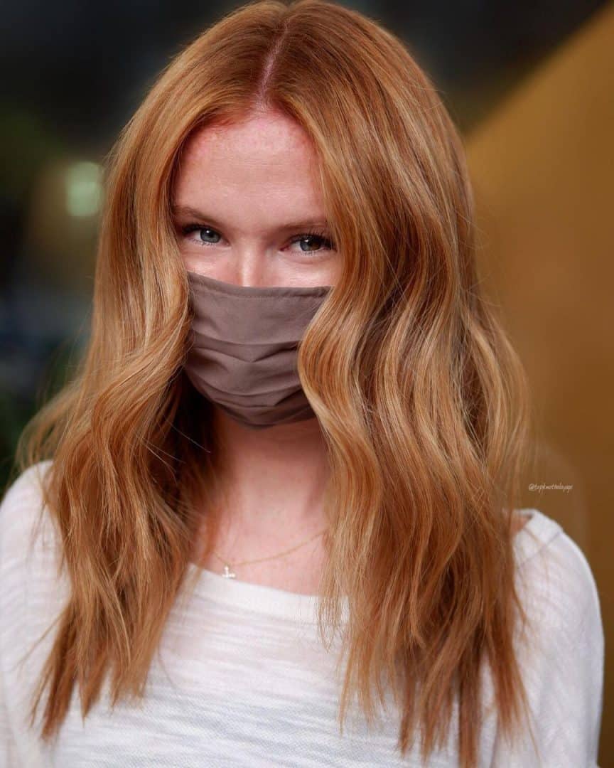 28 Idées originales pour des cheveux roux flamboyants