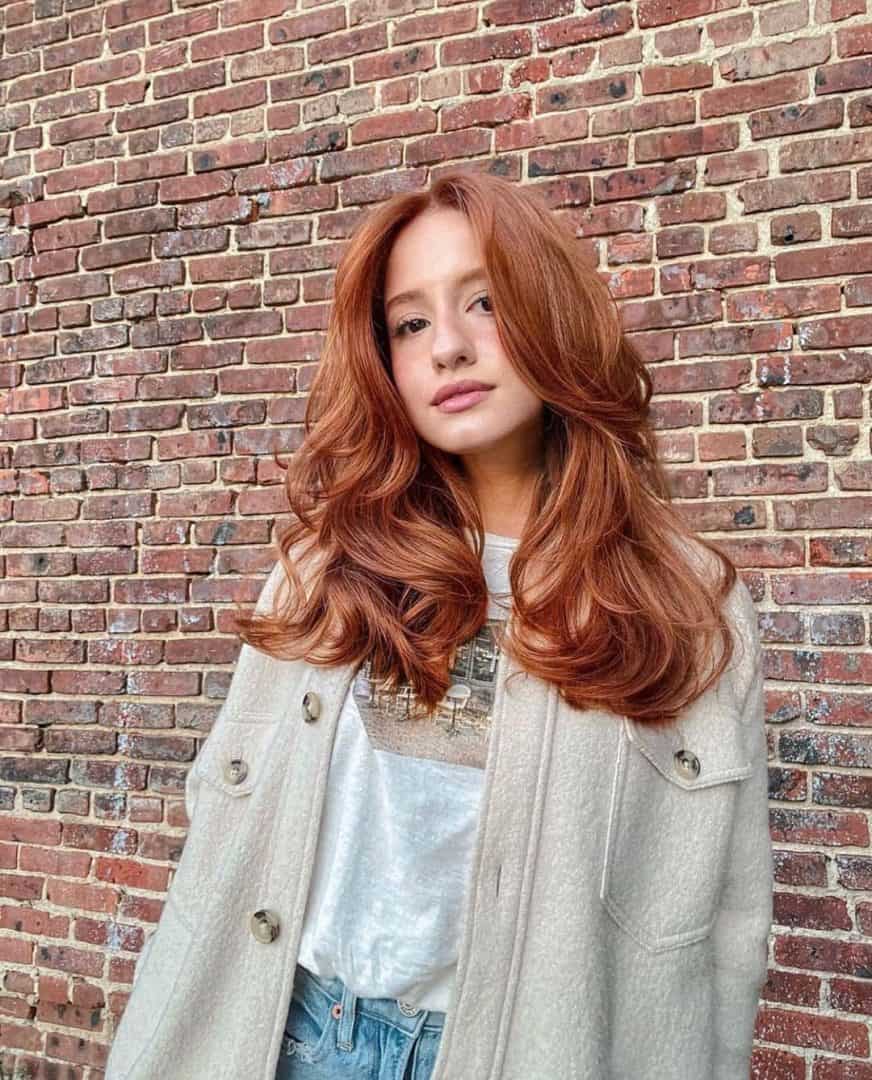 28 Idées originales pour des cheveux roux flamboyants