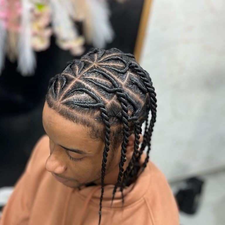 28 Idées de tresses pour les hommes confiants et tendance