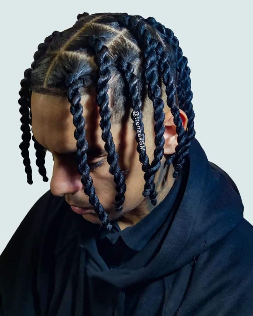 Box braids : 50 Styles de tresses rasta pour les personnes modernes et ...
