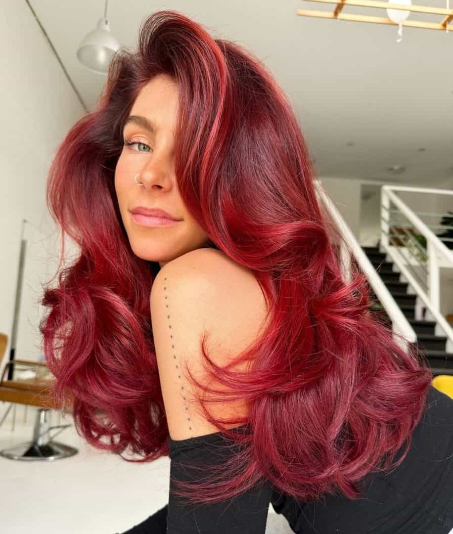 Cheveux rouges : les 21 Meilleures idées pour une couleur originale