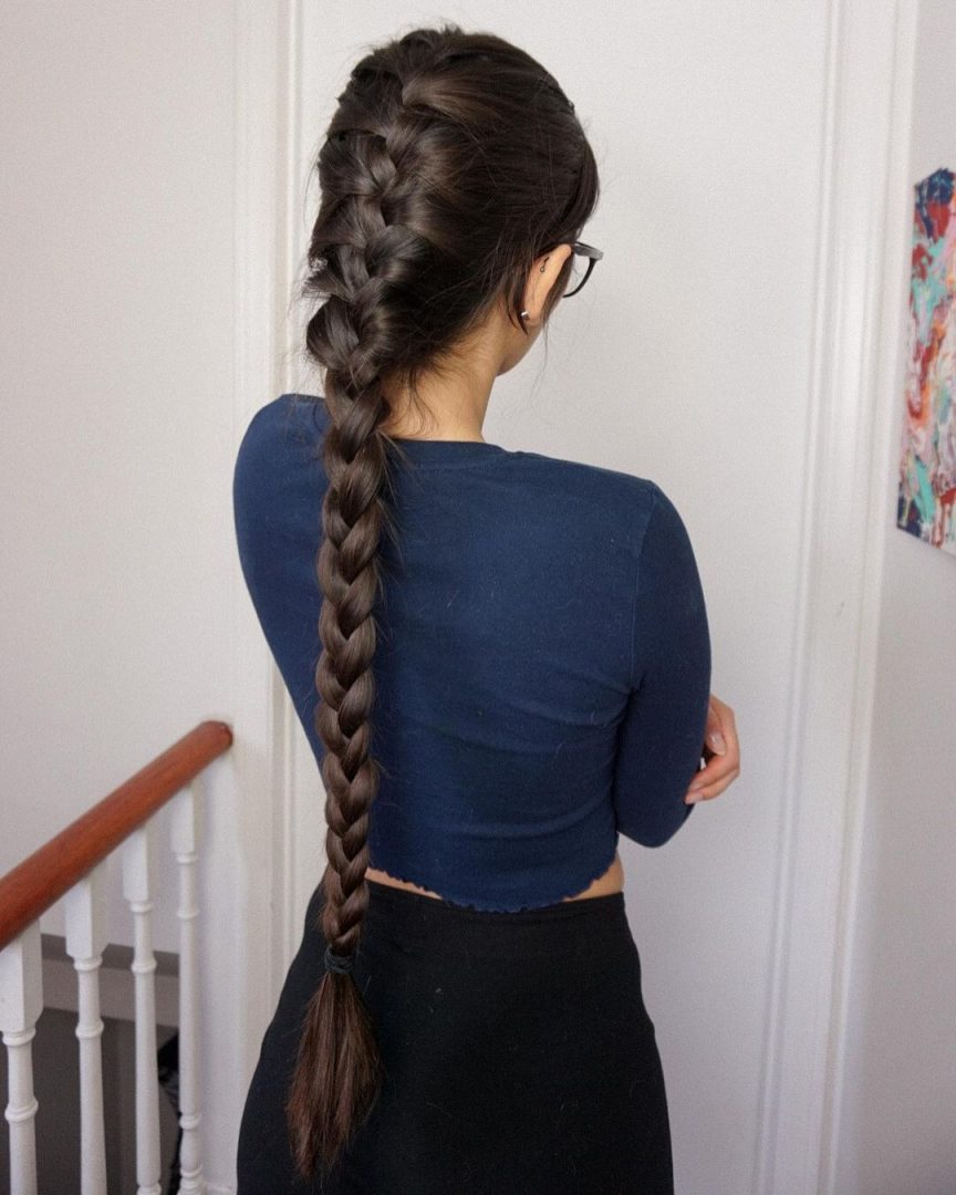 20 Idées magnifiques pour une queue-de-cheval tressée chic