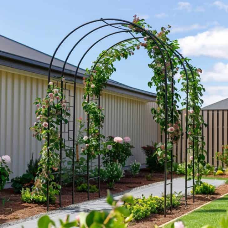8 Idées étonnantes d'arches de fleurs pour ton jardin
