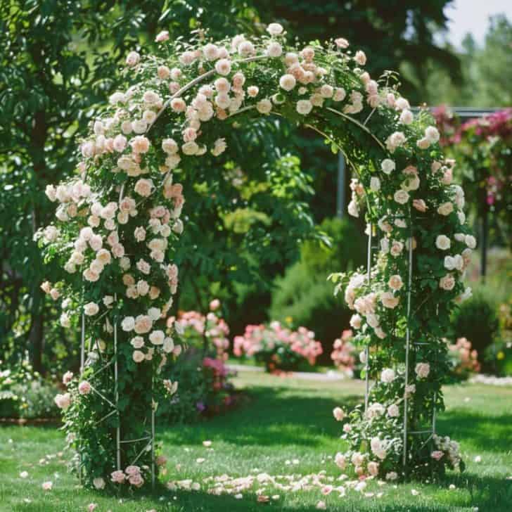8 Idées étonnantes d'arches de fleurs pour ton jardin