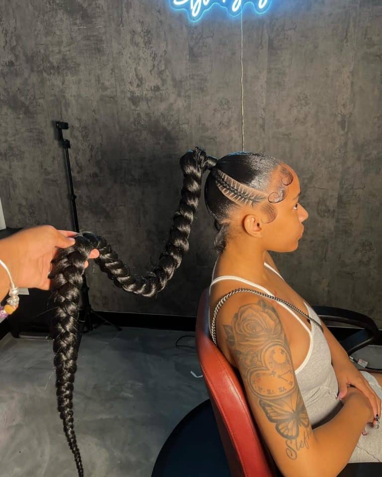 20 Idées magnifiques pour une queue-de-cheval tressée chic