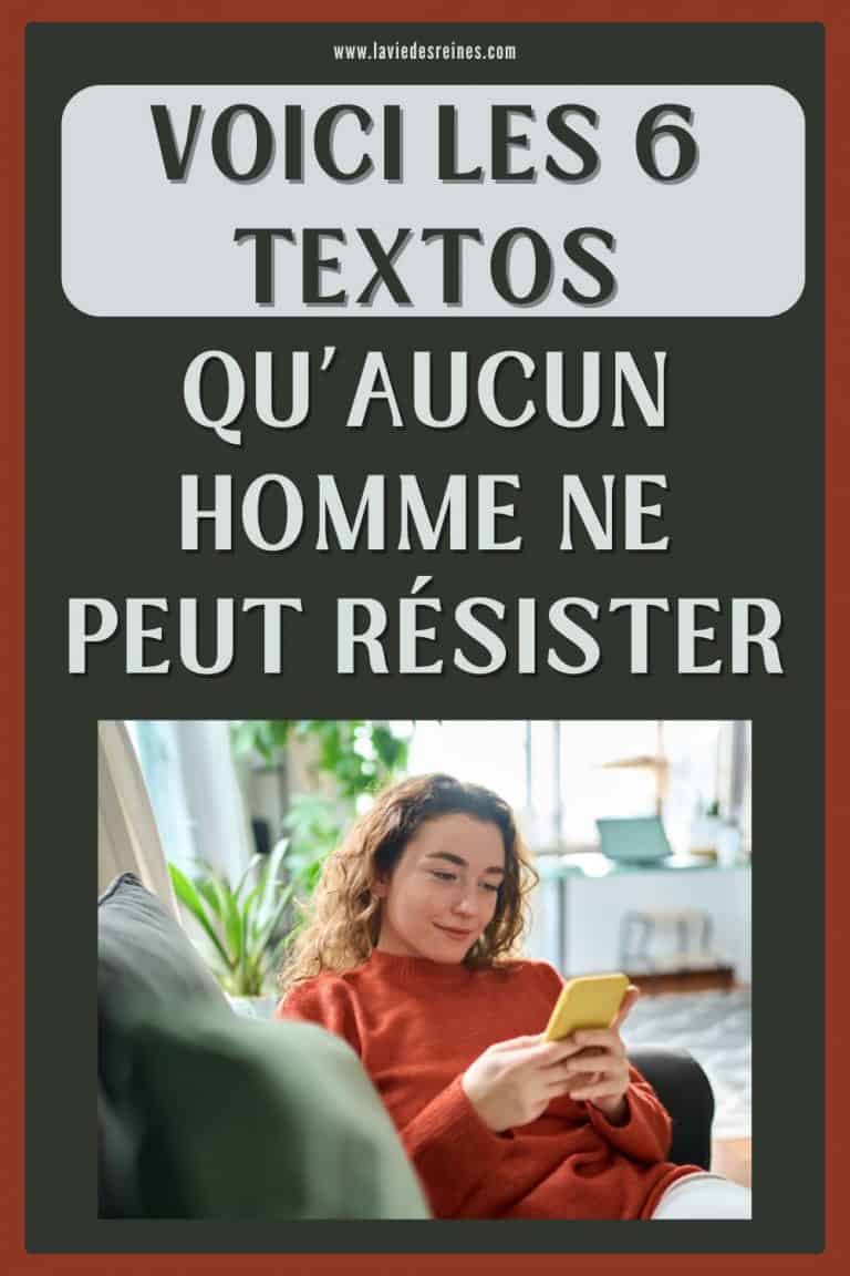 Voici les 6 Textos qu’aucun homme ne peut résister