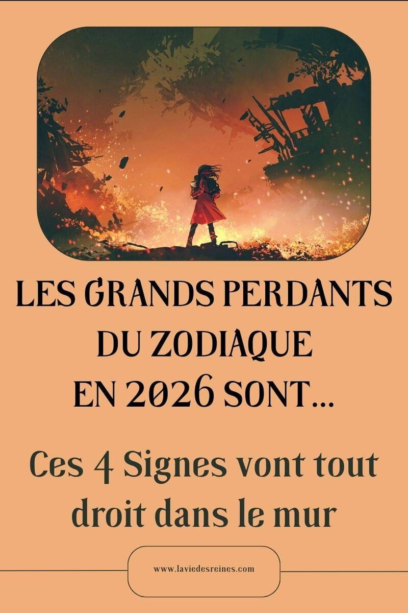 Les grands perdants du zodiaque en 2026 sont... Ces 4 Signes vont tout ...